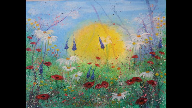 Meadow painting for complete beginners
