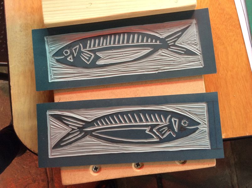 The First Cut - lino cutting for beginners & rusty printmakers