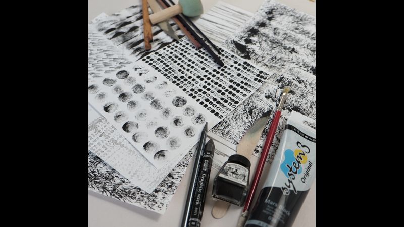 Exploring colour and texture through mark making - Creative, craft and ...