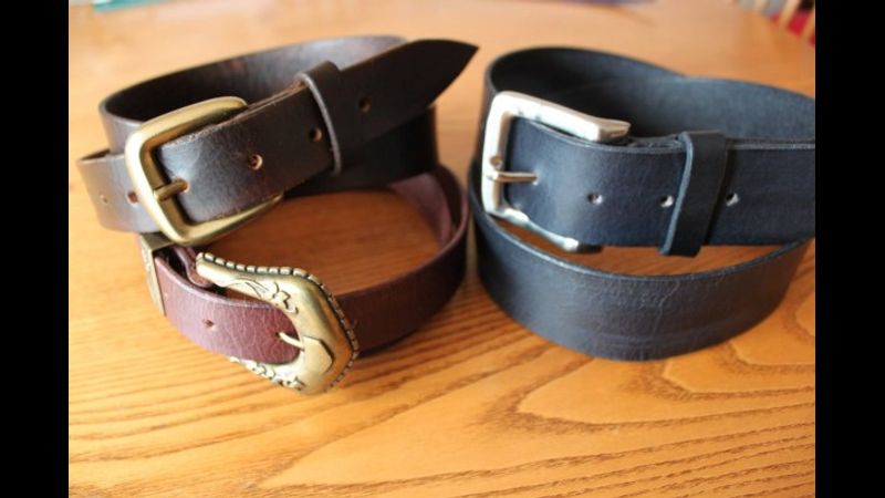 Introduction to leatherwork – Belt making workshop