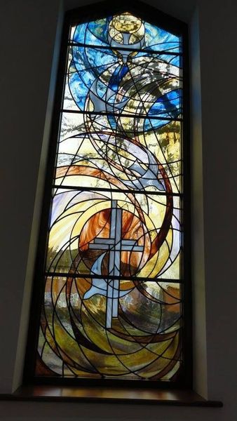 Labyrinth Stained Glass