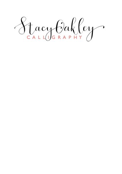 Stacy Oakley Calligraphy